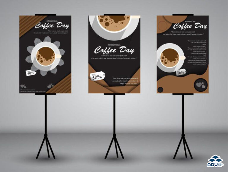 30+ Mẫu Standee Coffee Đẹp, Sang Trọng, Thu Hút Nhất